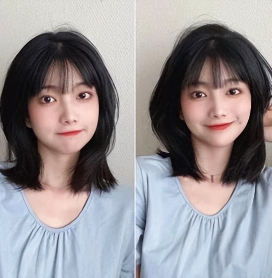 The first love face is suitable for these hairstyles, high ponytail ...