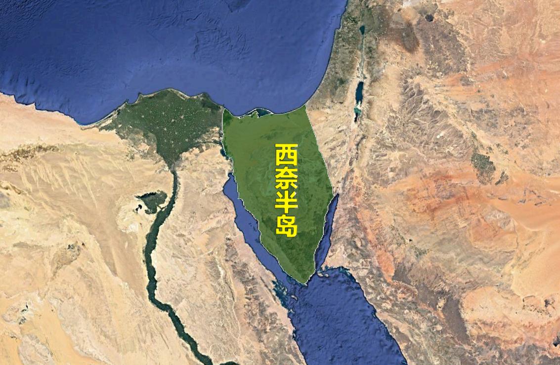 Larger than the country, how important is the location of the Sinai ...