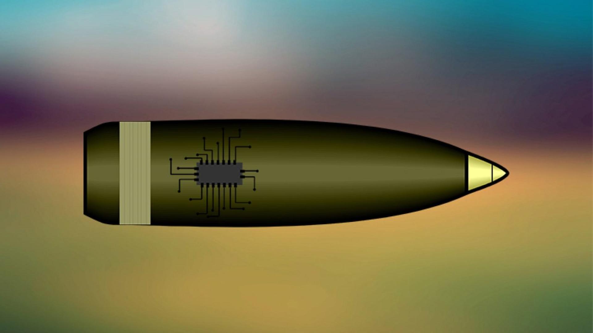 The new missile with a big brain hole in the United States can turn and ...