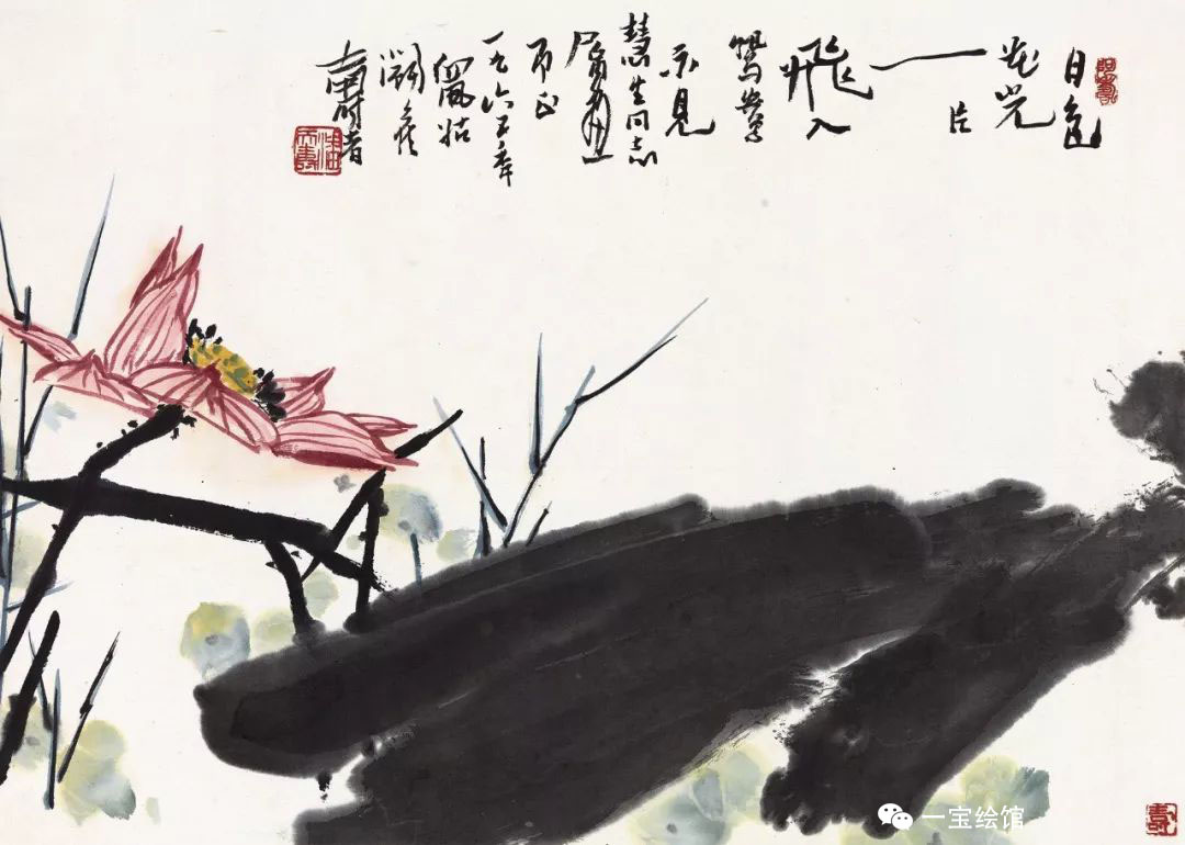 "Lotus Poet" Pan Tianshou, the ultimate work of brush and ink freehand ...