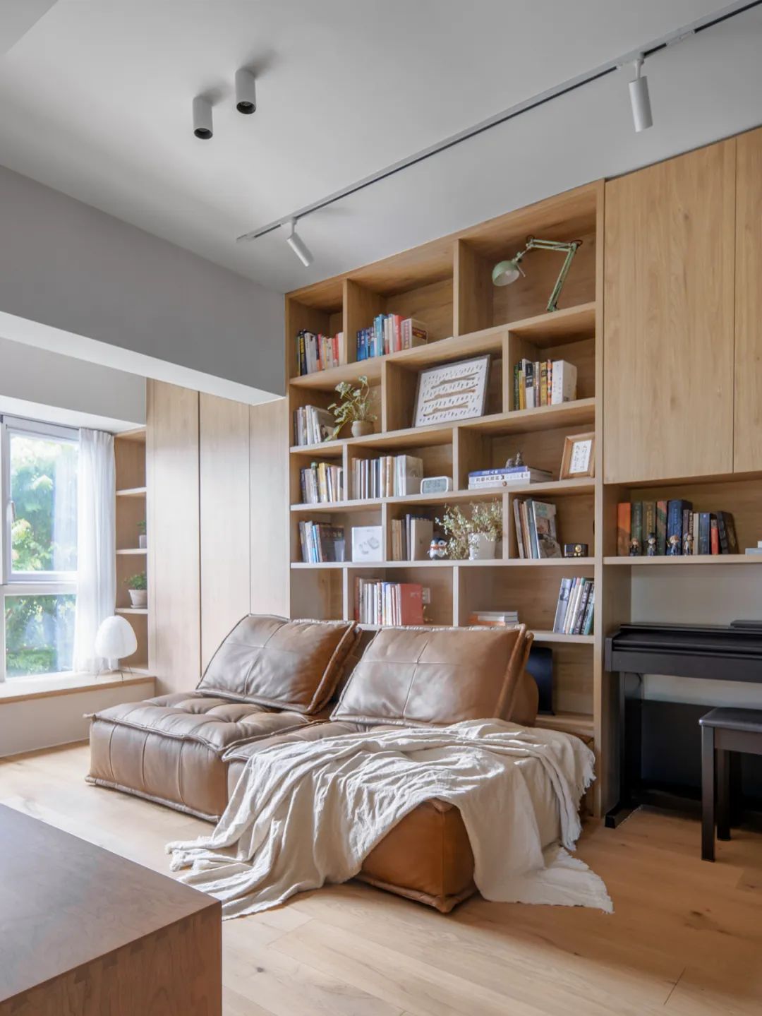 64㎡ decoration case sharing, a comfortable and livable small home close ...