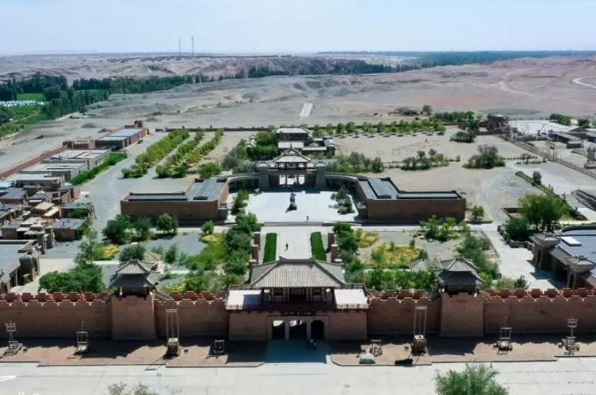 Yangguan, which was famous all over the world in ancient times, has now ...