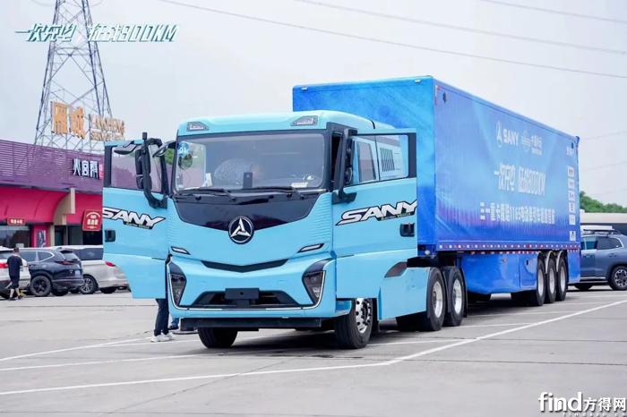 Run 800 kilometers on one charge! Sany Magic Tower 1165 electric heavy ...