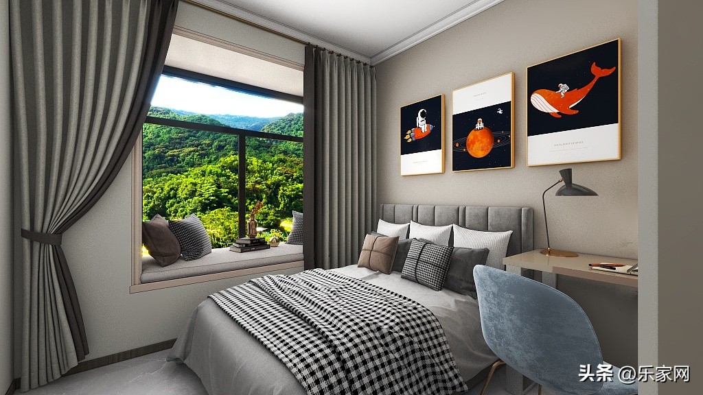 Jinan Longhu Tianyao 117 square meters decoration design scheme - iNEWS