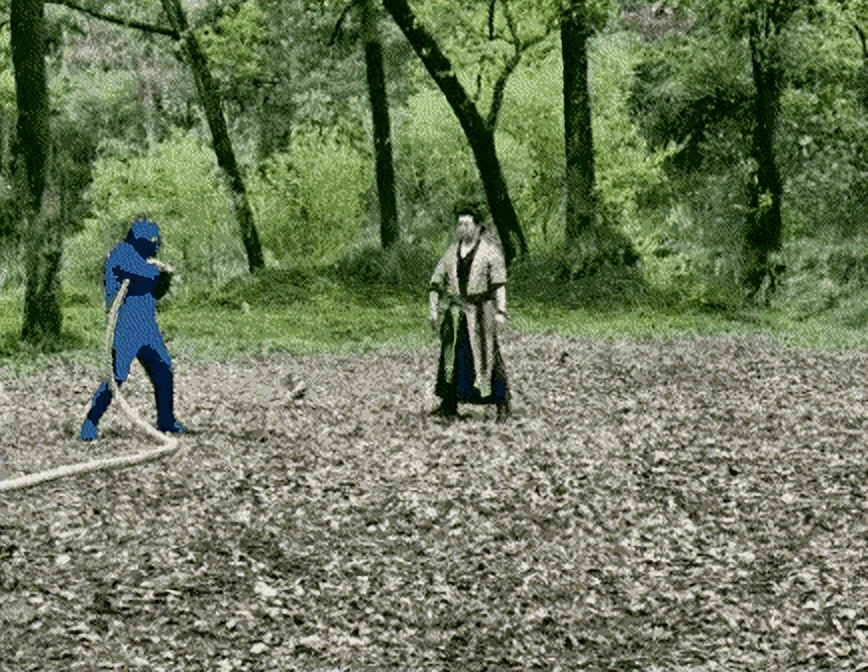 No wonder the director didn't dare to take a lower body shot, the ...