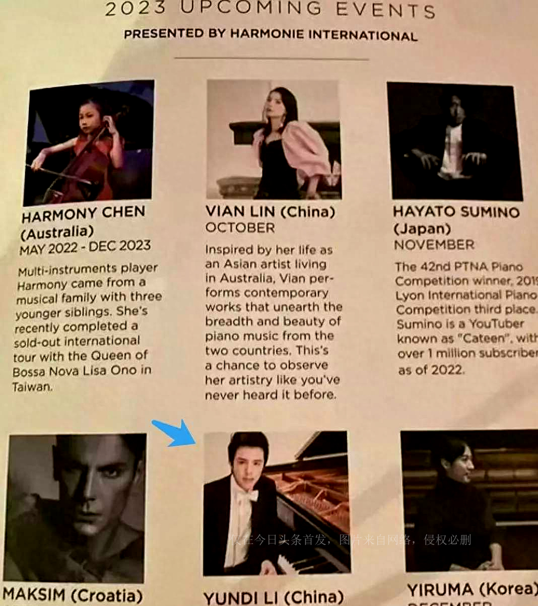 Yundi Li went abroad and became famous. The Australian concert was ...
