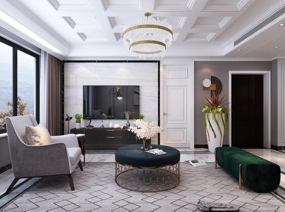 Modern American style decoration design, full of romantic beauty - iNEWS