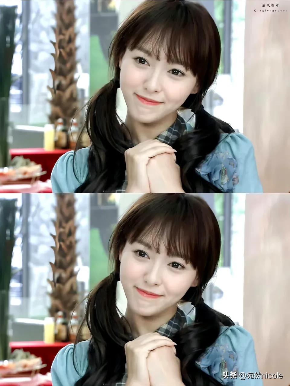 Tang Yan's sweetness is really deep in her bones, no wonder she is ...