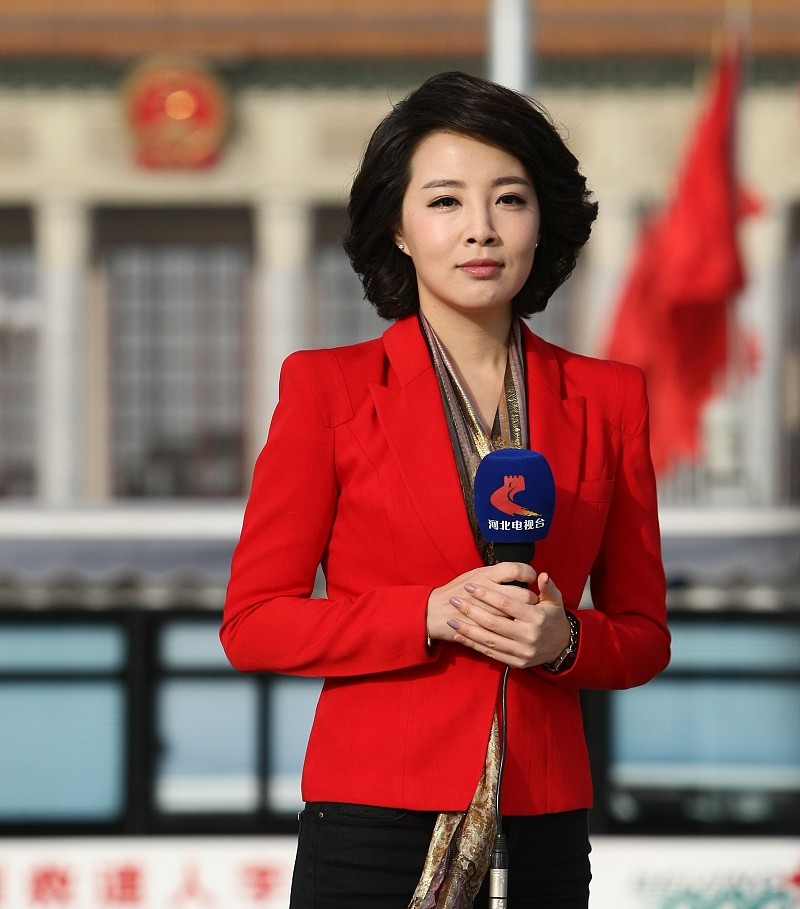 The new "First Sister of CCTV" Ma Fanshu, the top sports anchor, with ...