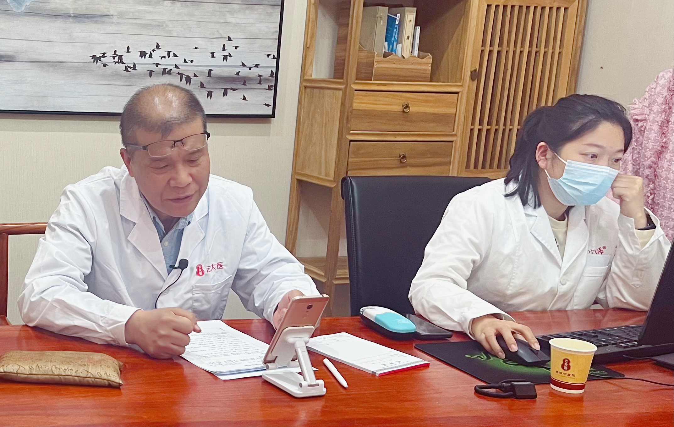 The patient said that it was the first time she met such a detailed ...