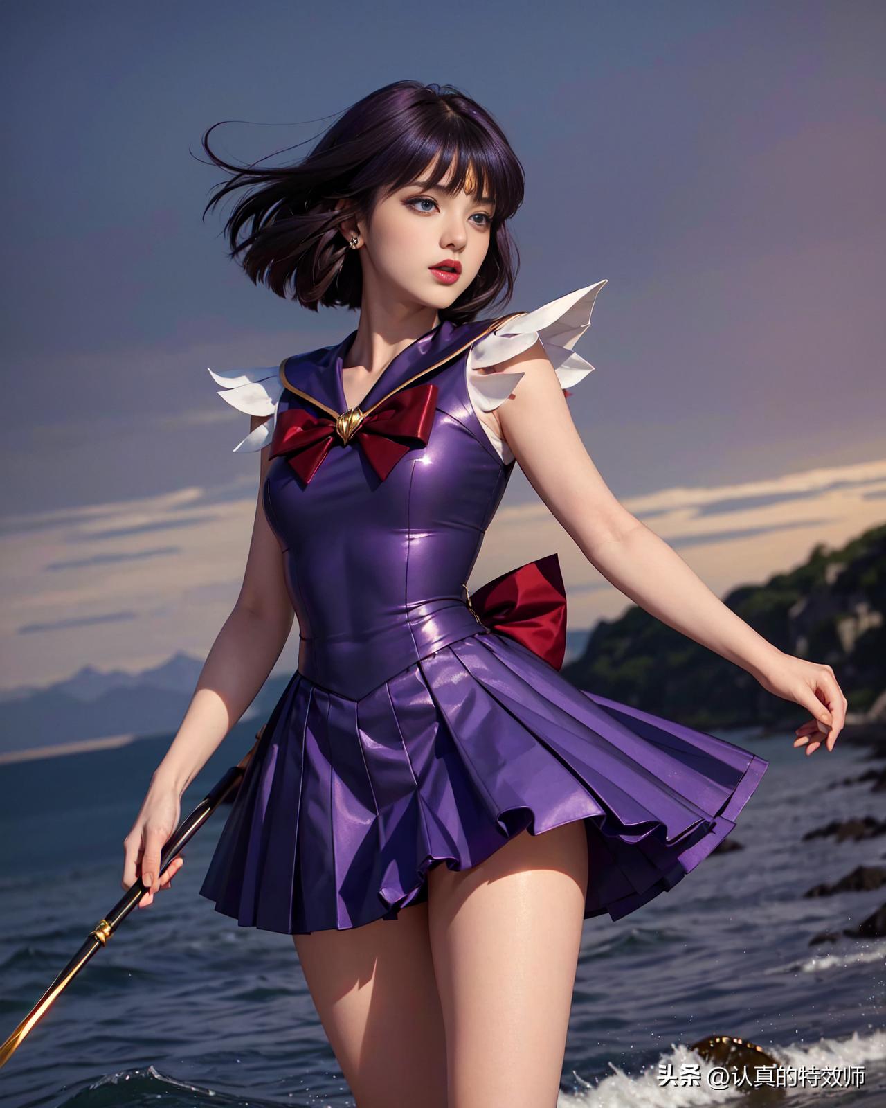 AI restores "Sailor Moon" Tu Mengying, it turns out to be the powerful ...