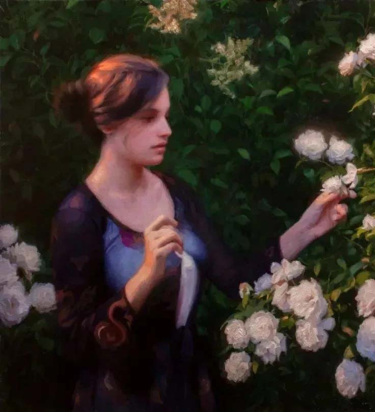 Soft chiaroscuro - appreciation of works of female figures by painter ...