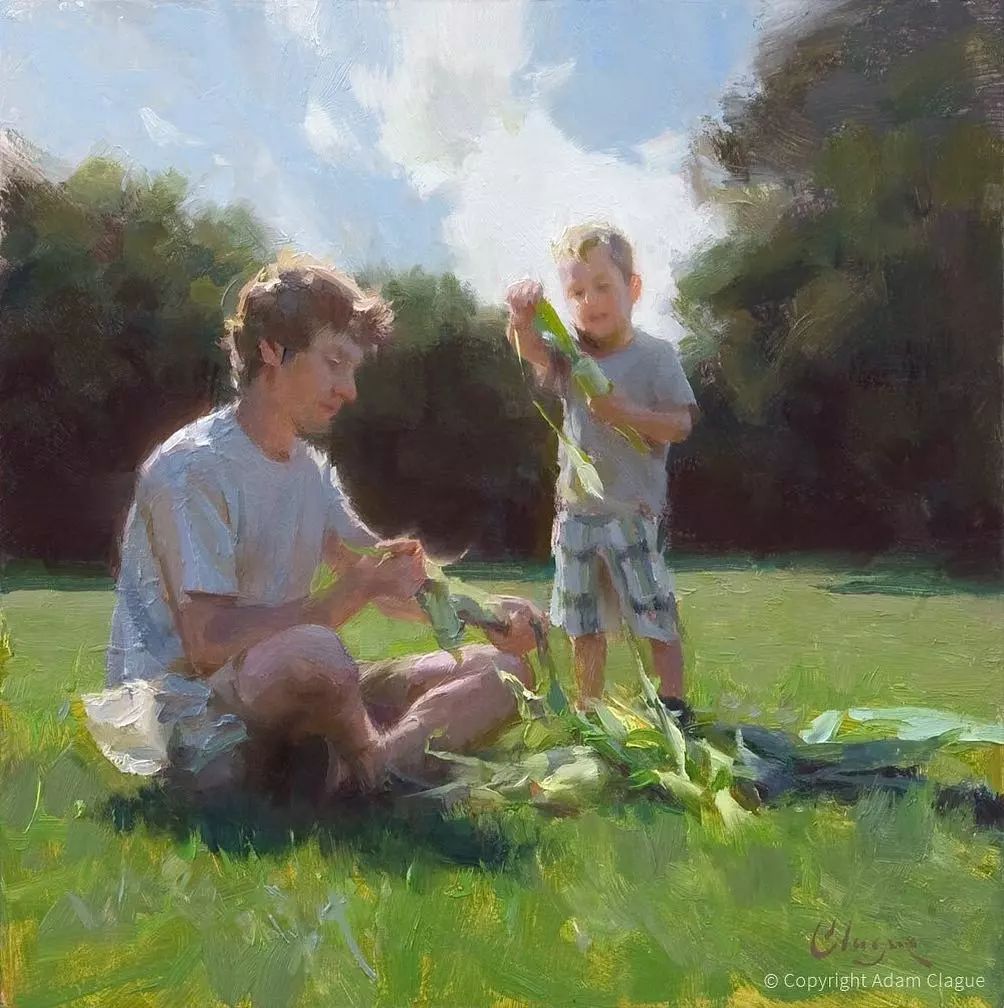 Adam Clague oil painting appreciation - iNEWS