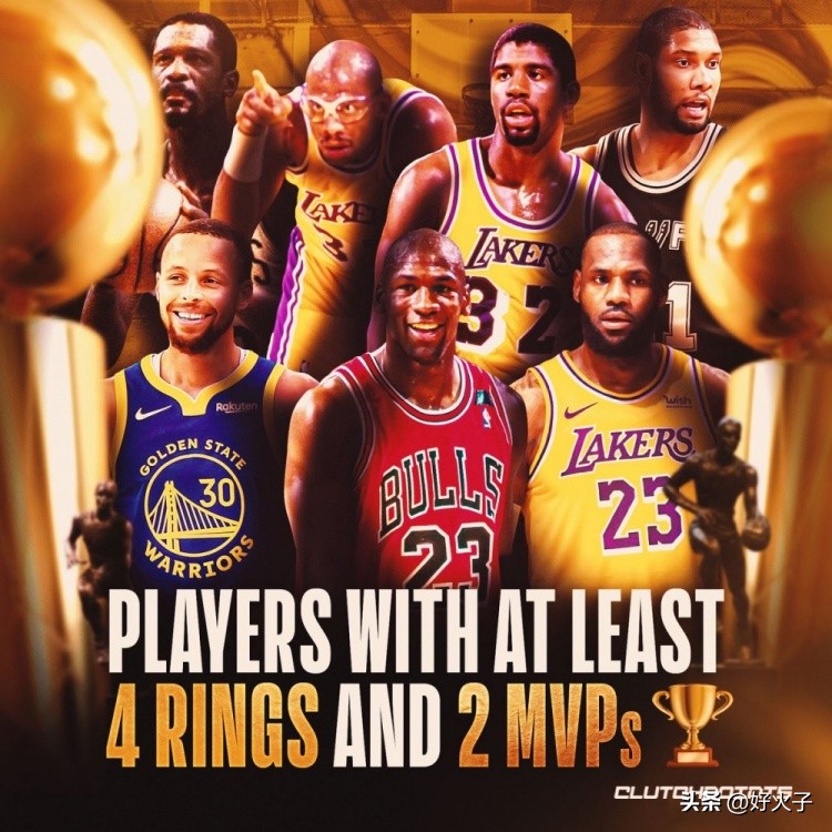 There are 7 superstars in NBA history with at least 4 championships and ...
