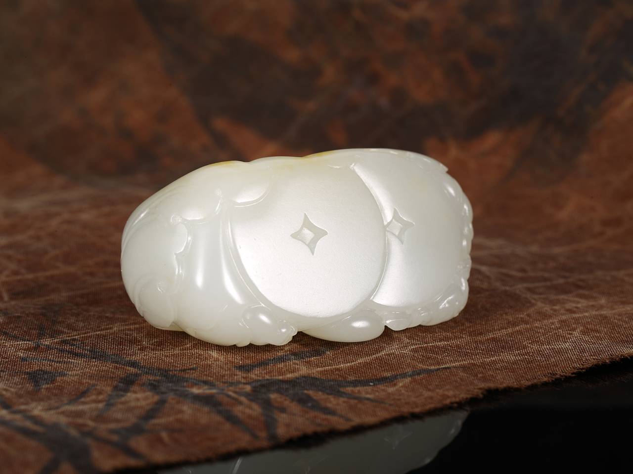 Bai Tuo Jade Carving Zhang Shengli Xinjiang Hetian Jade Seed Material ...