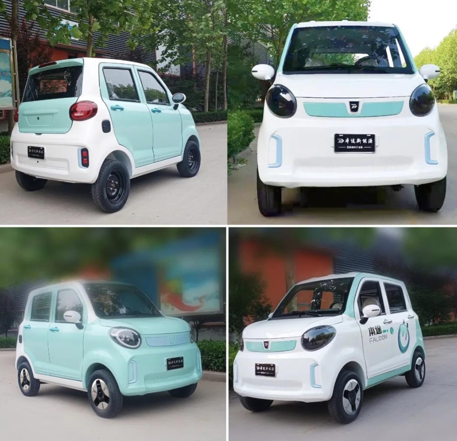 These two low-speed electric vehicles are small and practical, with a 4 ...