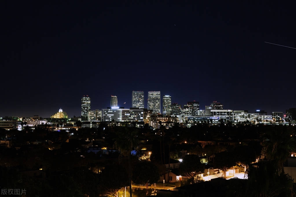 The "status quo" of Los Angeles in the United States, showing you the ...