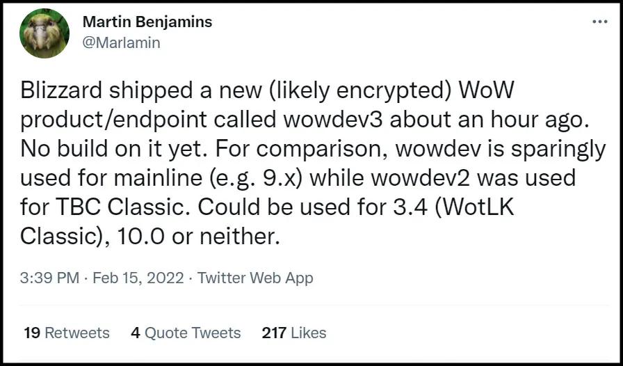 WLK nostalgic clothes!Blizzard pushes new version of encrypted World of Warcraft, named TBC ...
