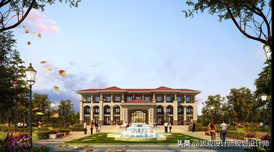 Club building exterior design case renderings - iNEWS