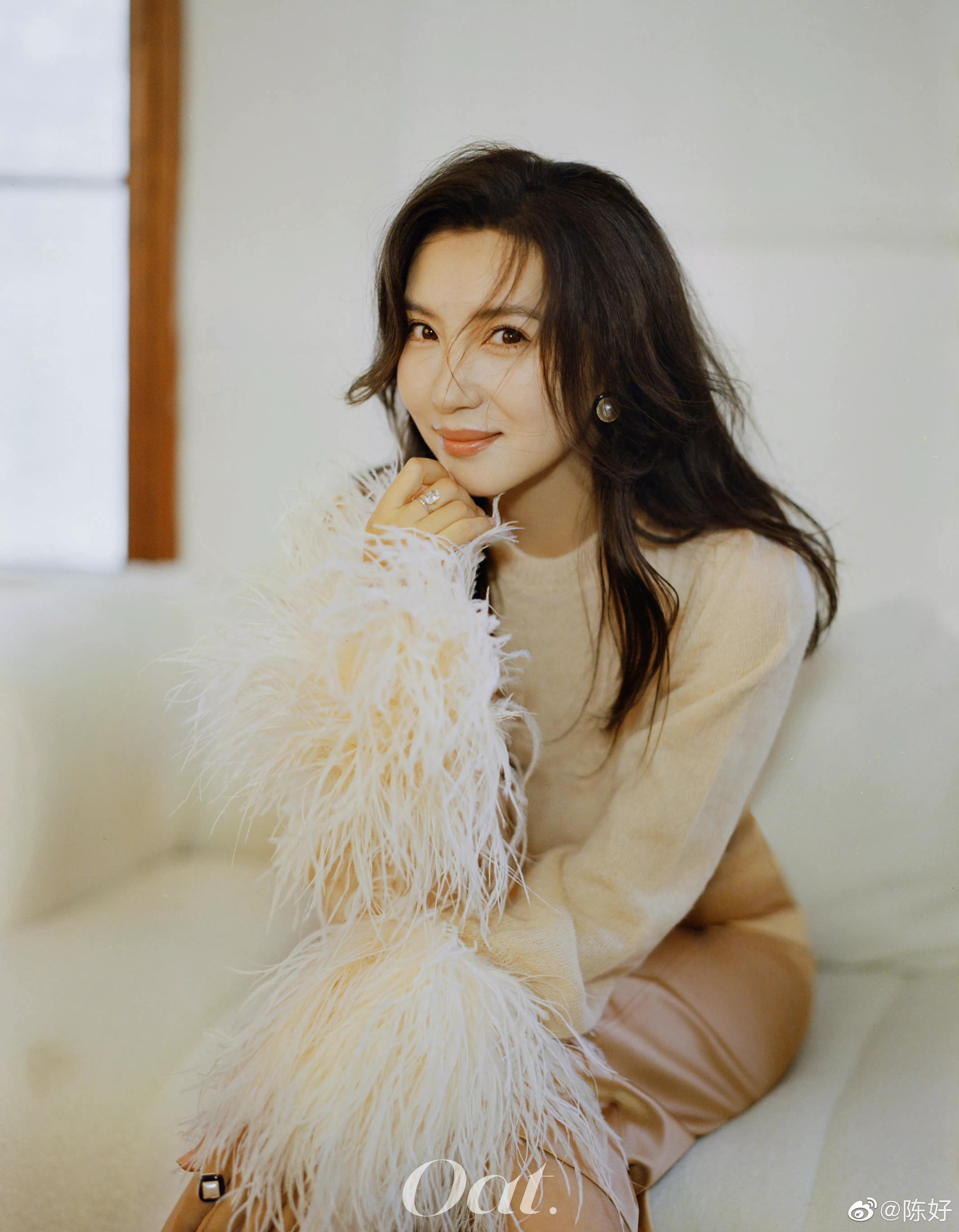 Chen Hao's photo, charming and elegant, fascinates thousands of people ...