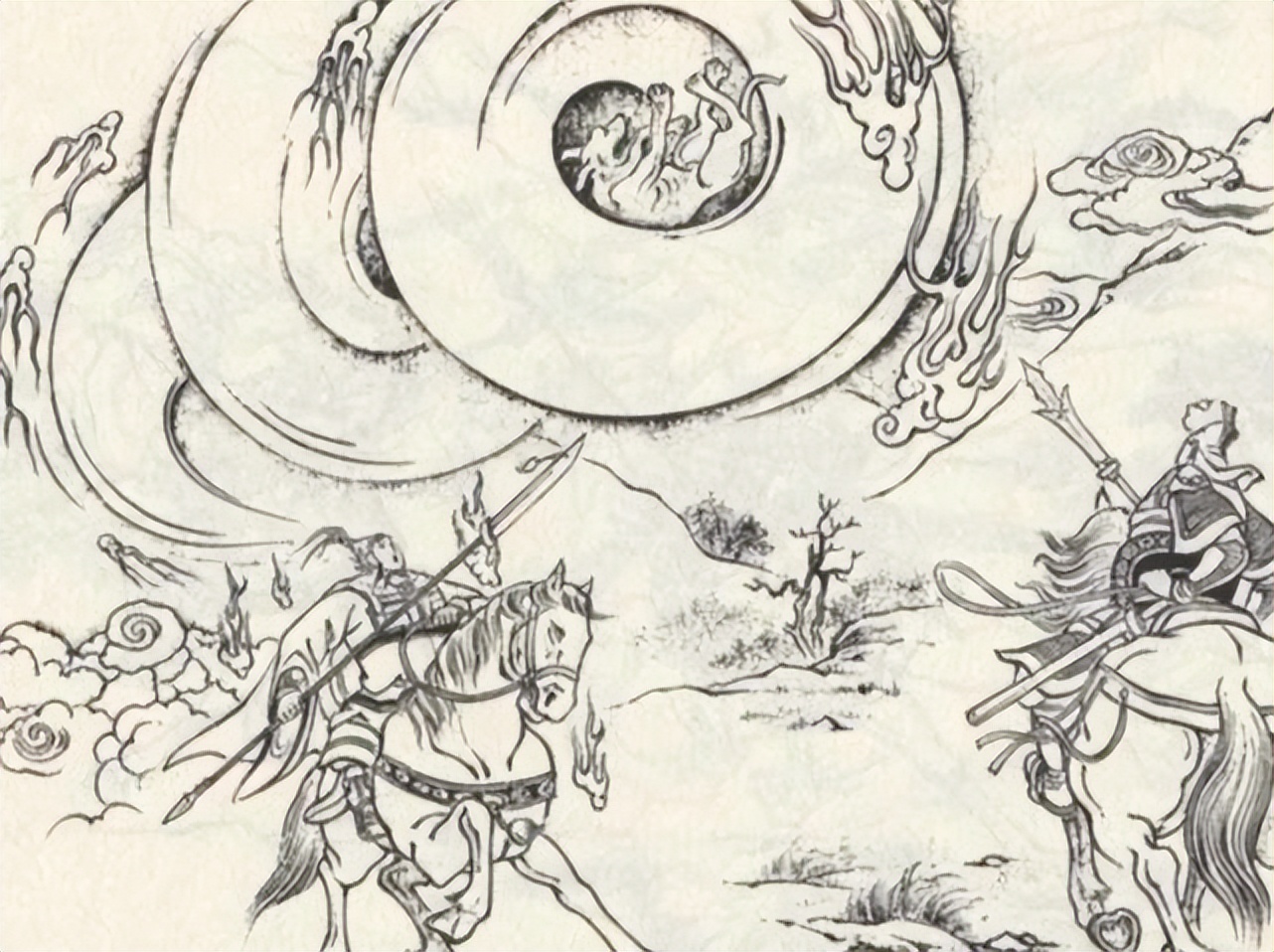 In the conferring of gods, when Zhunti was fighting against Kong Xuan ...