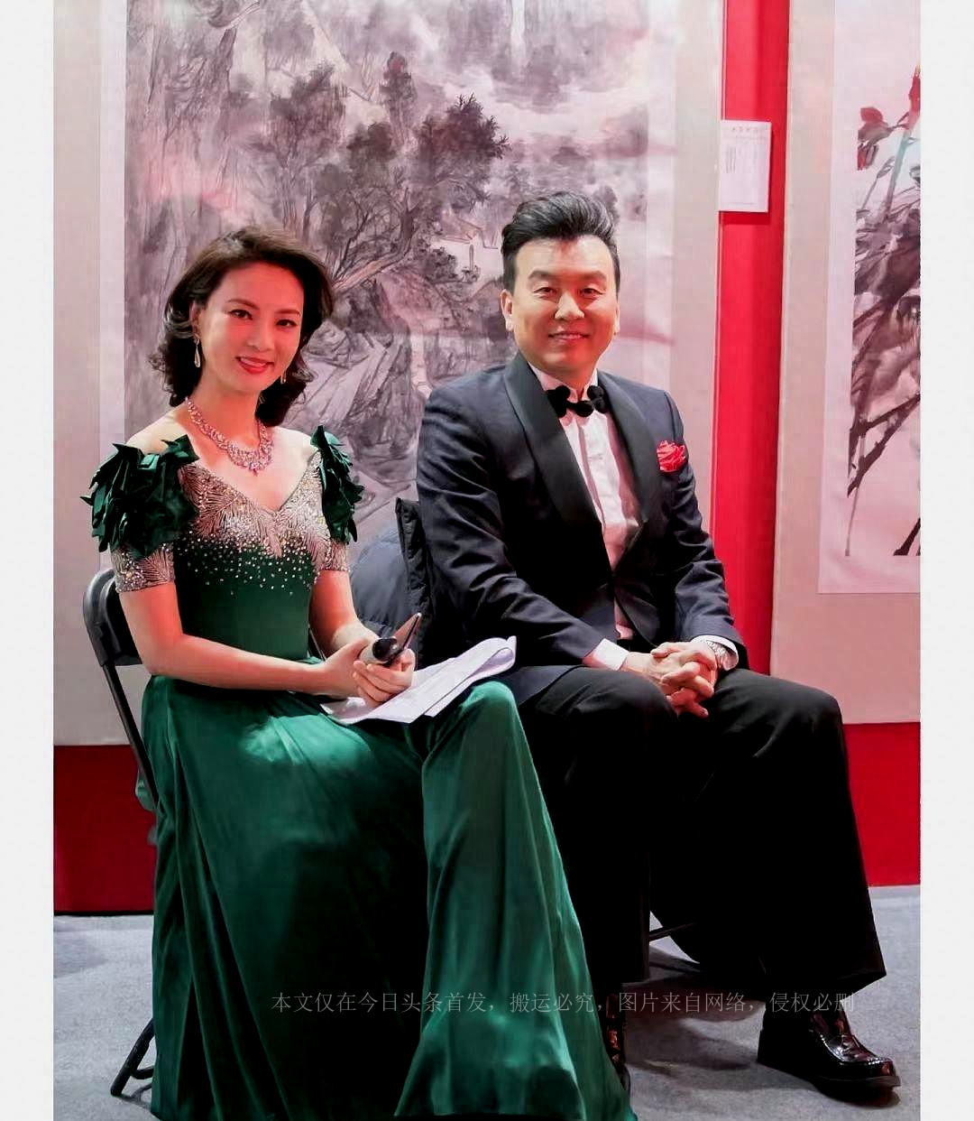 The CCTV female host born after 1975 was praised for her good looks ...