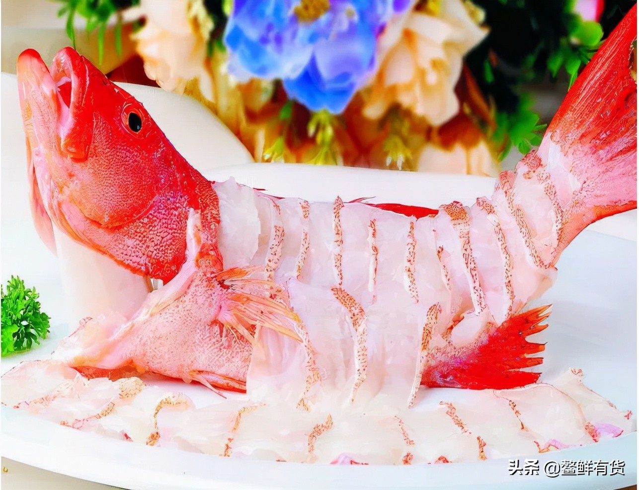High-value marine fish, high-end fish that must be served at banquets ...