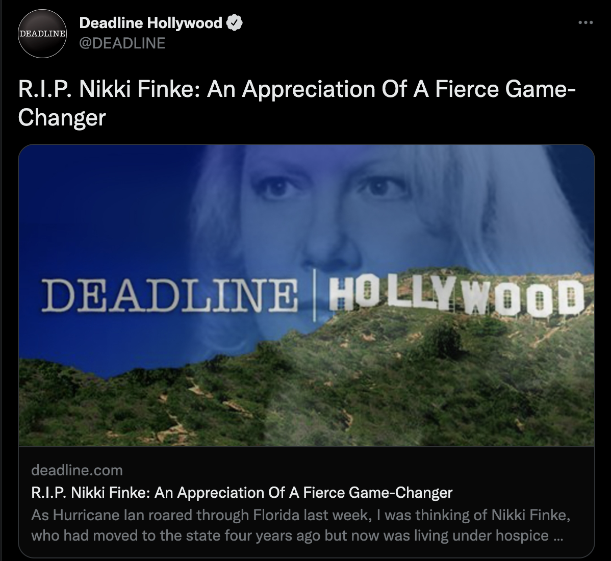 Veteran Hollywood reporter Fink, who founded entertainment site ...
