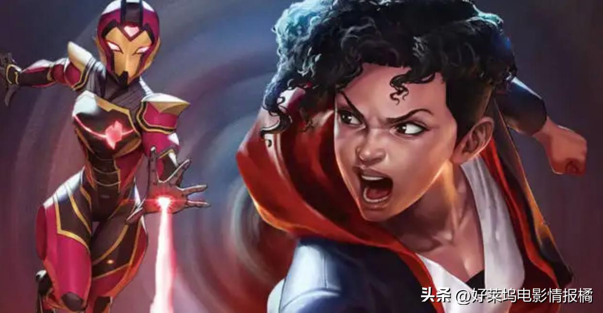 The new footage of Marvel's "Iron Heart" armor was exposed in a ...