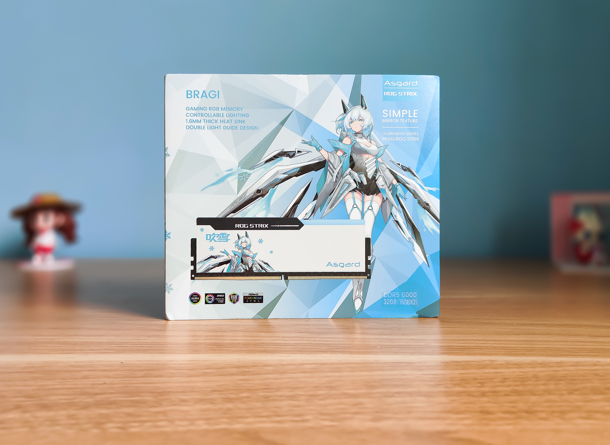 Anime two-dimensional memory, white theme Gospel, Asgard-ROG joint ...