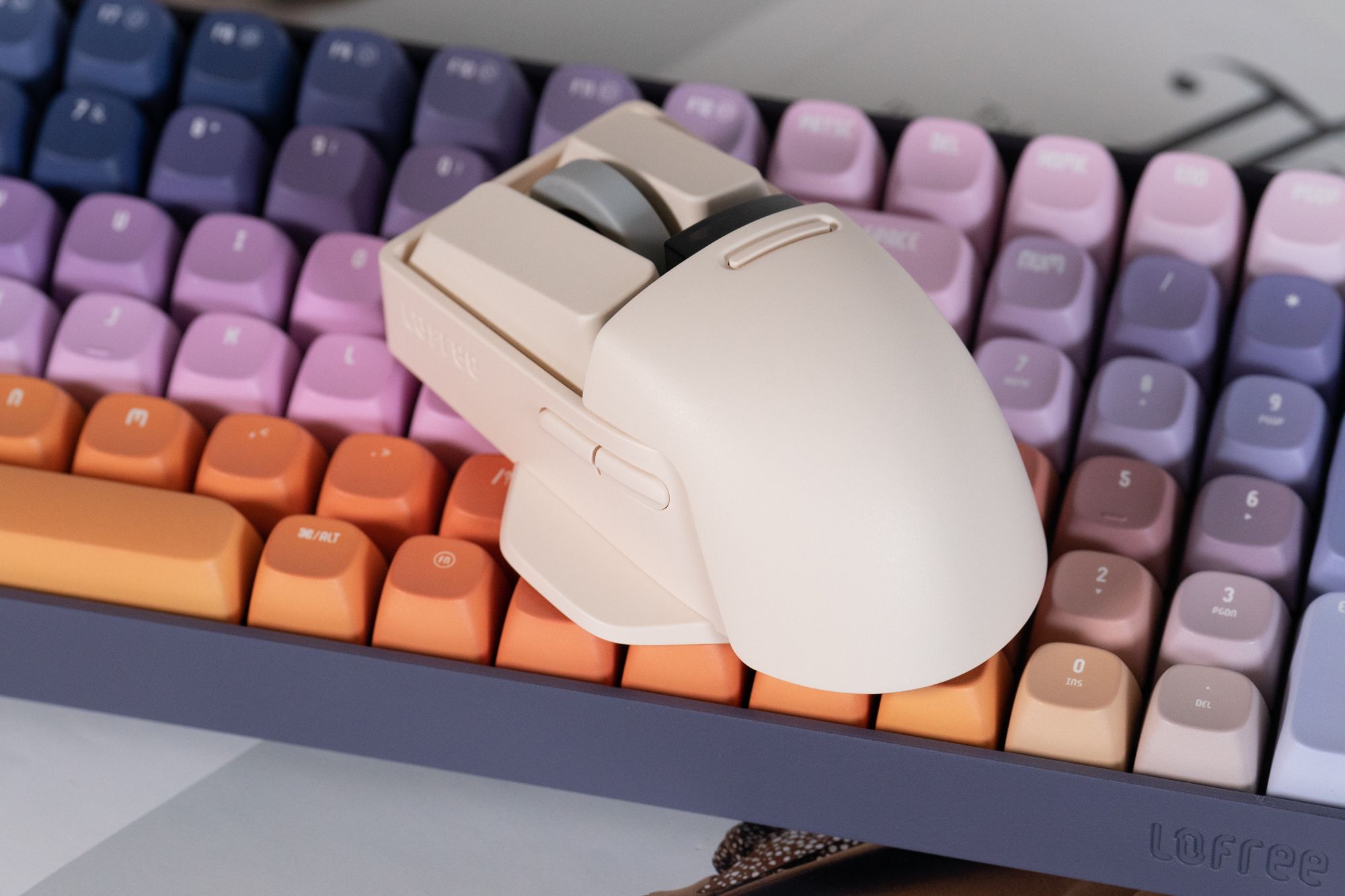 Brilliant technological design --- Luofei Xiaoqiao three-mode wireless ...