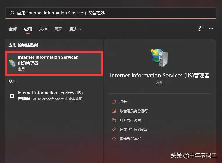 Windows 11系統怎麼安裝IIS服務器 - 頭條匯