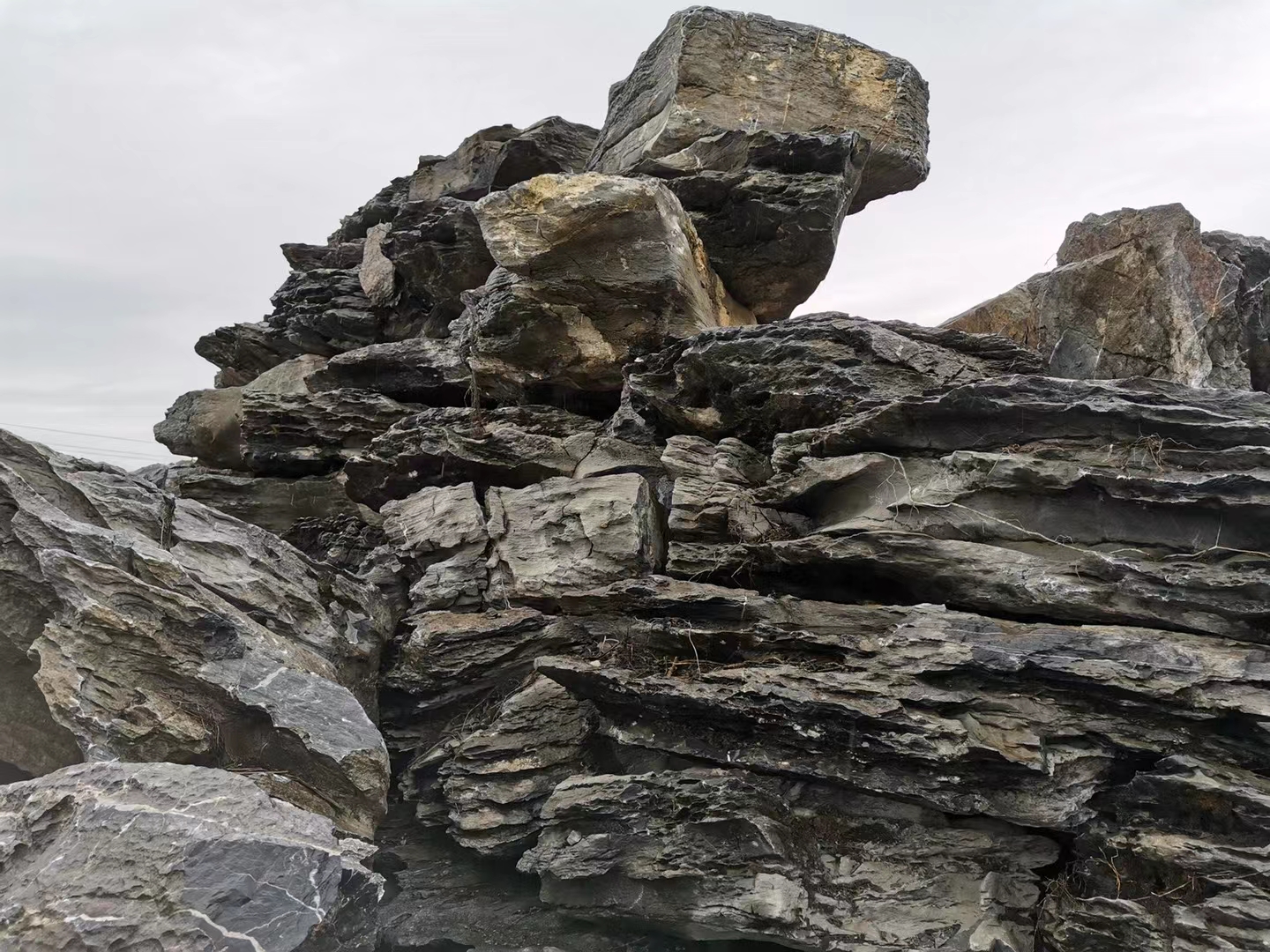 Natural diamonds are naturally placed as landscaping stones, making our ...