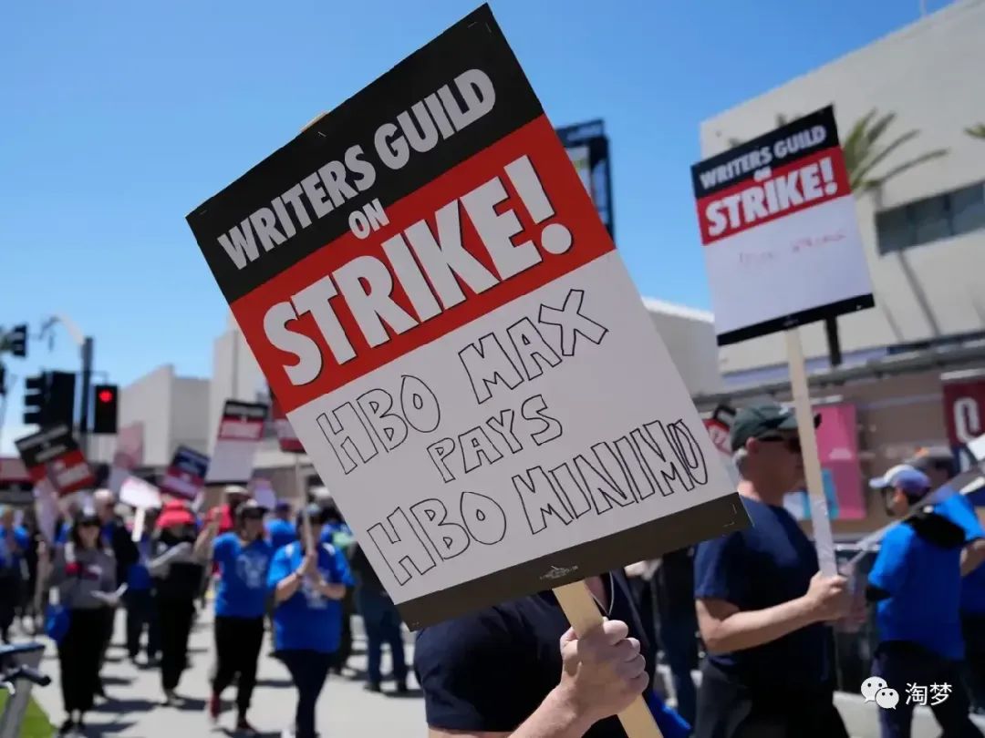 When screenwriters went on strike, even the strike slogans were memes ...