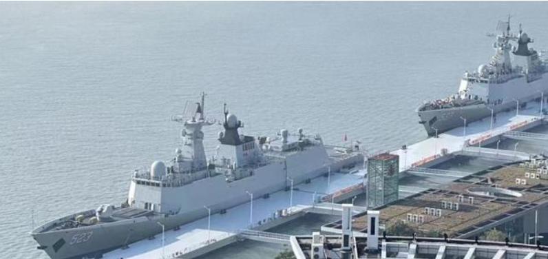 Type 054AG frigate: Now it has begun to serve successively, and the Navy's 054 series has a ...