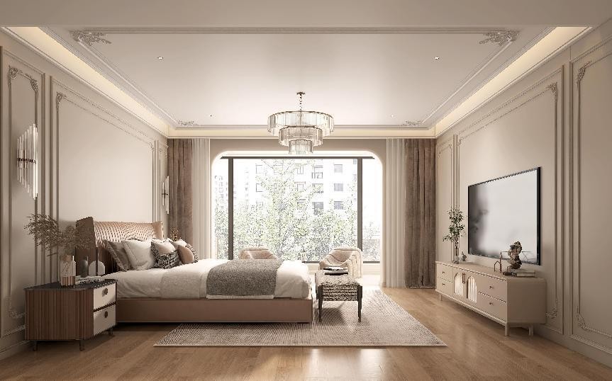 Decoration design renderings: simple modern home style under fashion ...