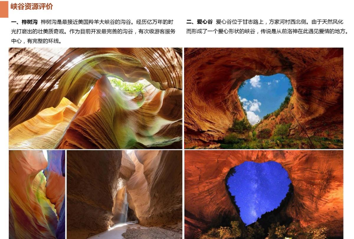 Wonders of natural seams, colorful Danxia canyons——Shaanxi Ganquan ...