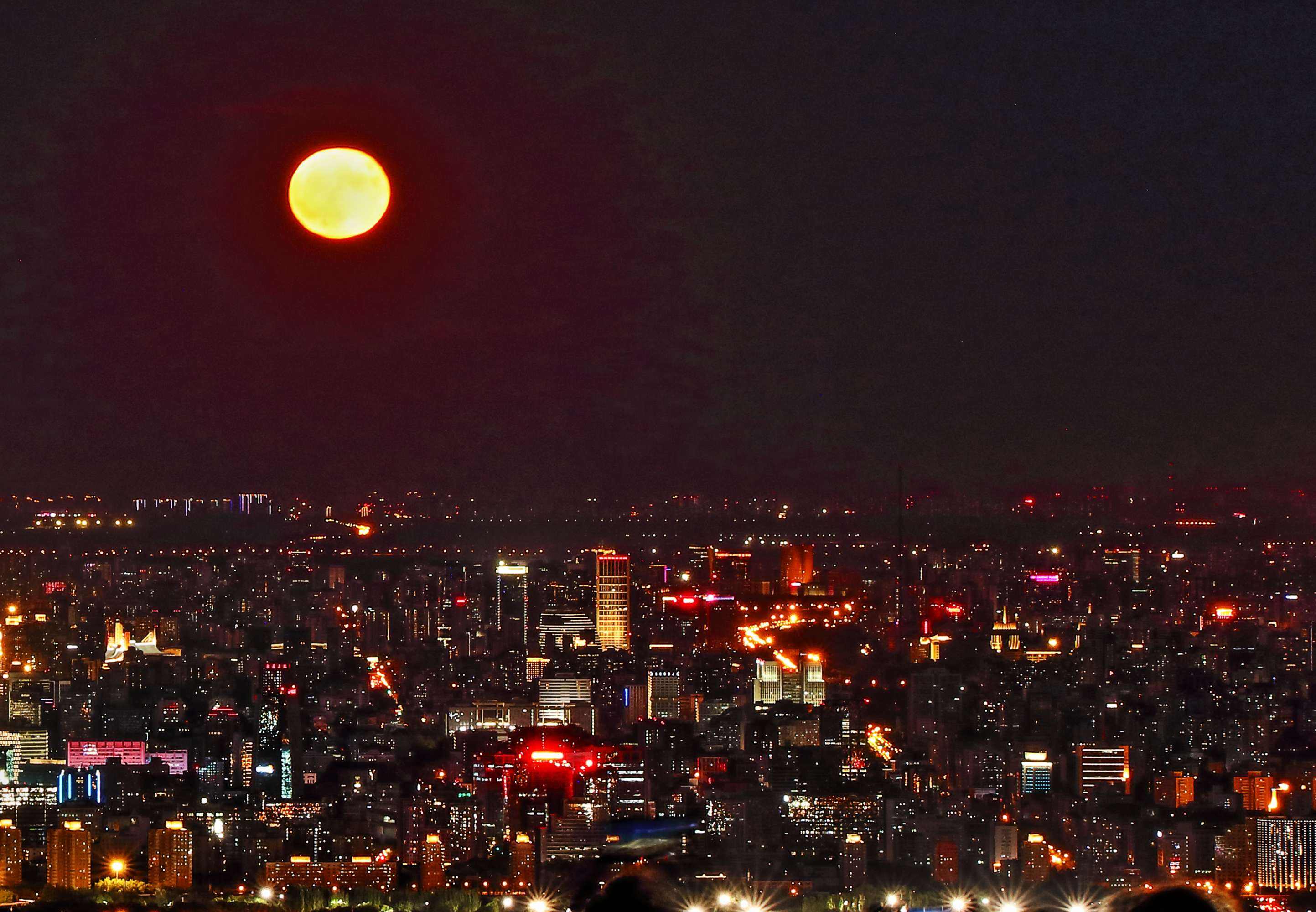 The moon of "15" is "15" round, Beijing Mid-Autumn Festival "Colourful ...