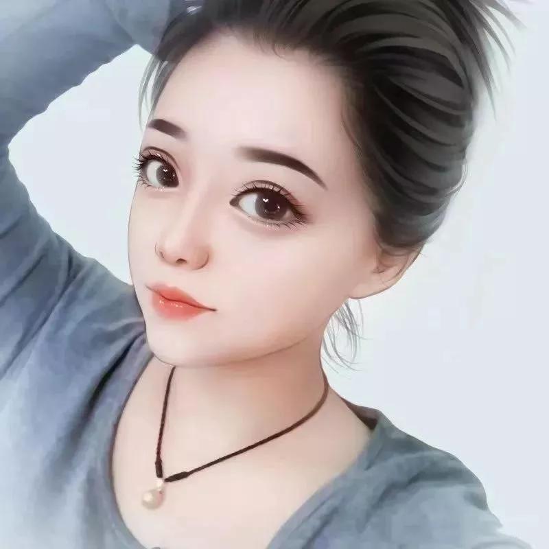 Change to a fresh and clean hand-painted avatar, the value is super ...