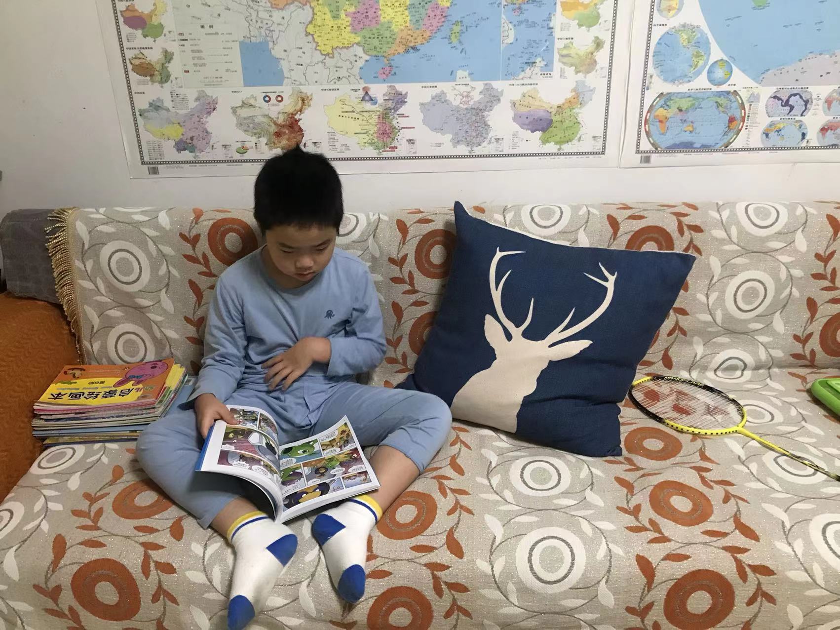 In the fourth week of school, Xiao Mutou knew that he admired the well ...