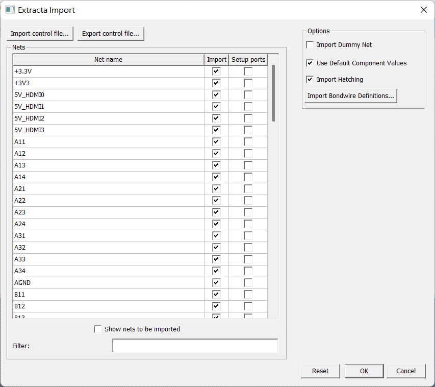 Import and cutting of models in Ansys HFSS 3D Layout - iNEWS