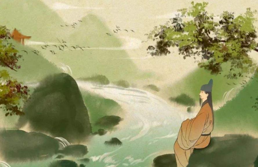 Bai Juyi's short lyrical poem "The Temple of Leftover Love", the ...