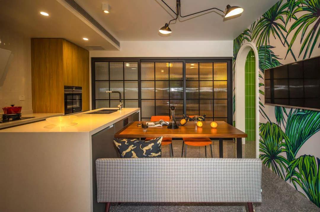 Open kitchen, how to solve the problem of oily smoke?These 7 schemes ...