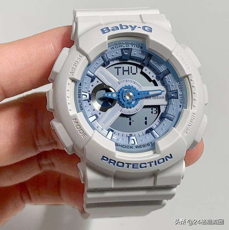 Wear the blue sky and white clouds on your hand, Casio BABY-G sports ...