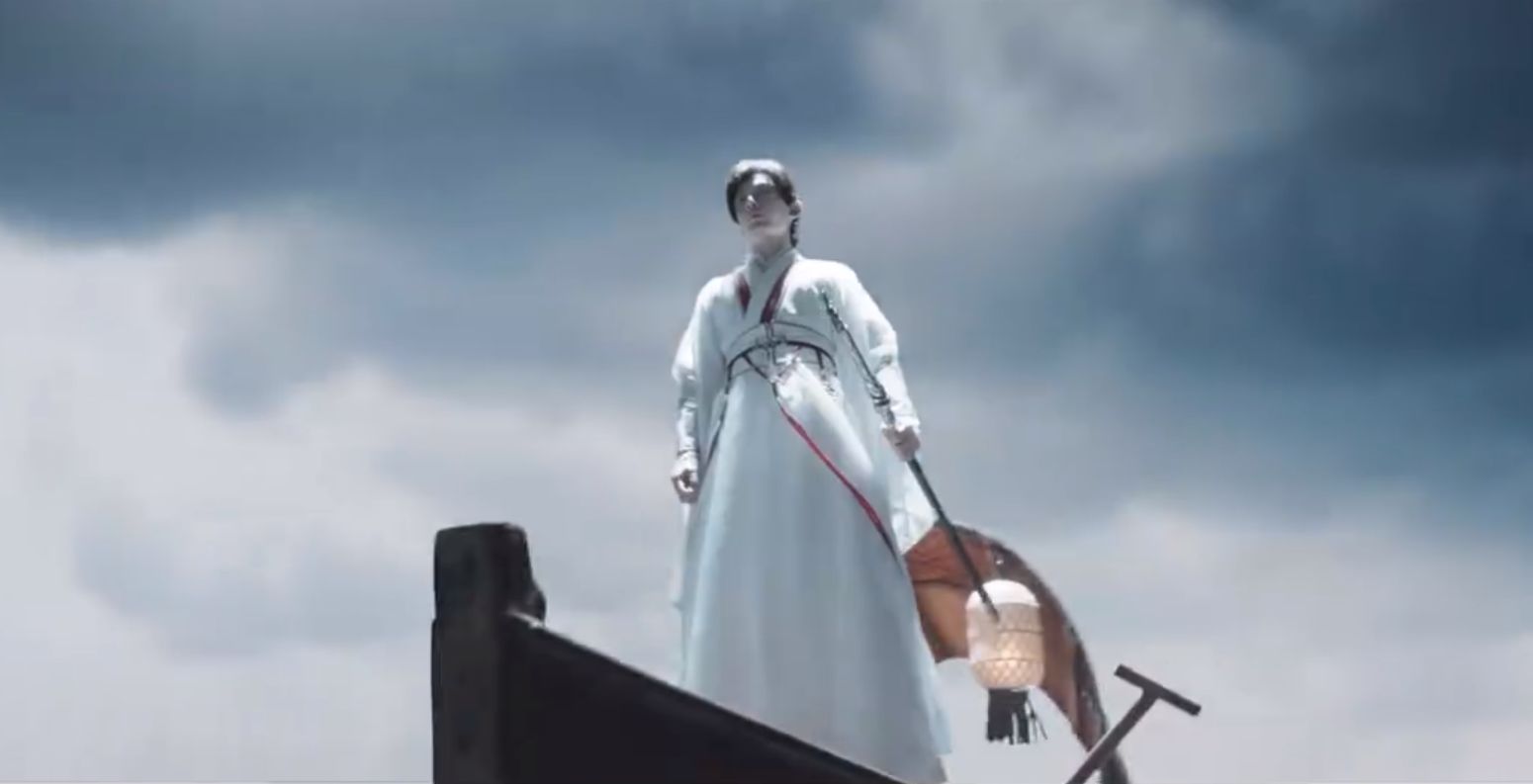 Liu Ning sang the opening song of "Lotus House": Let the whole world ...