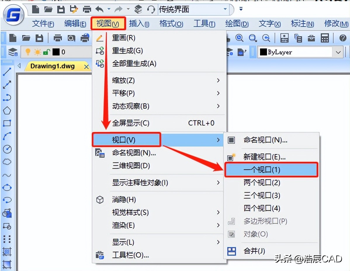 How to create multiple viewports in CAD?Please keep this CAD viewport ...