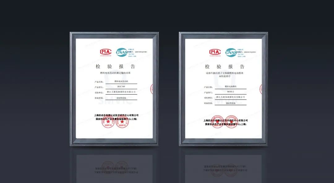 Two self-developed hydrogen fuel cell systems of Tianneng Hydrogen ...