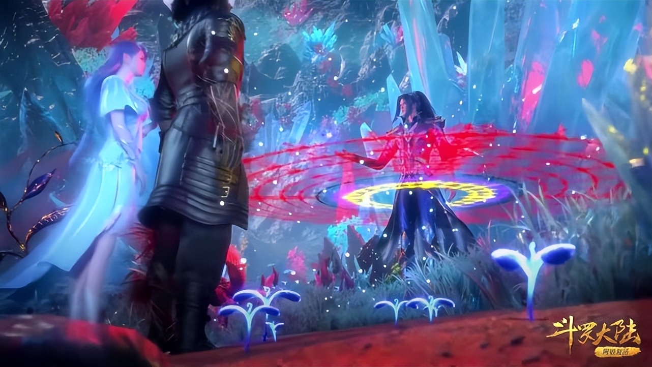 Douluo: Tang San explained the 100,000-year spirit ring to Ah Yin, Tang ...