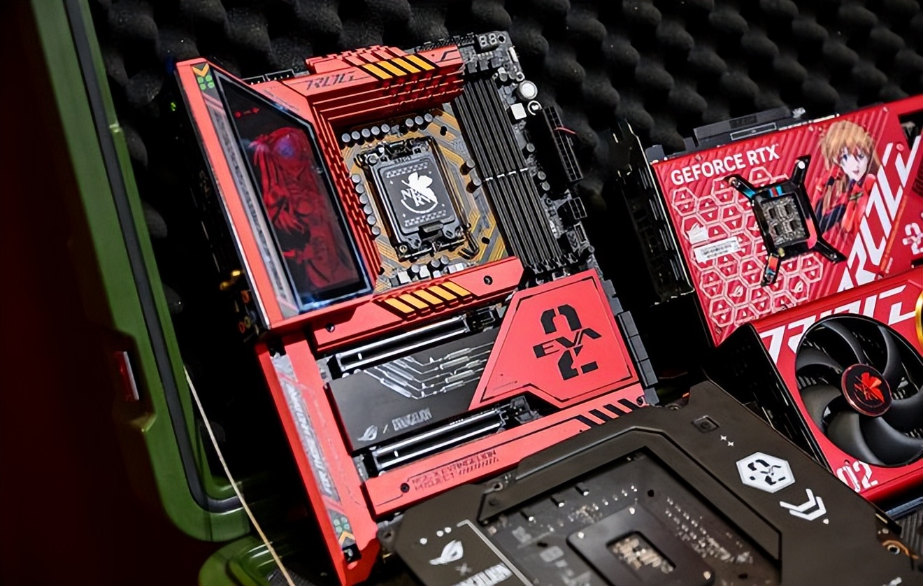 BW2023 ASUS EVA-02 and Tianxuan back-mounted motherboard explode ROG ...