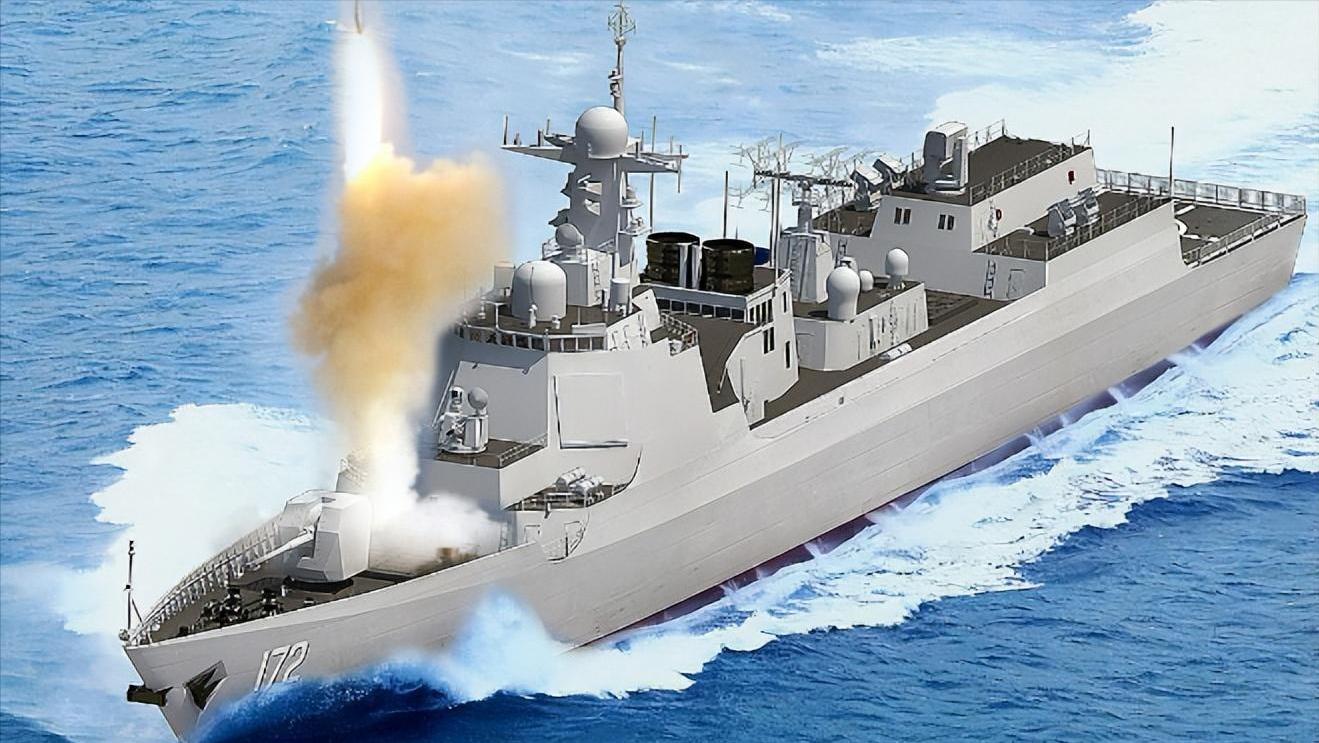 The People's Liberation Army's 052D battle against the US ship lost all its signals after being ...